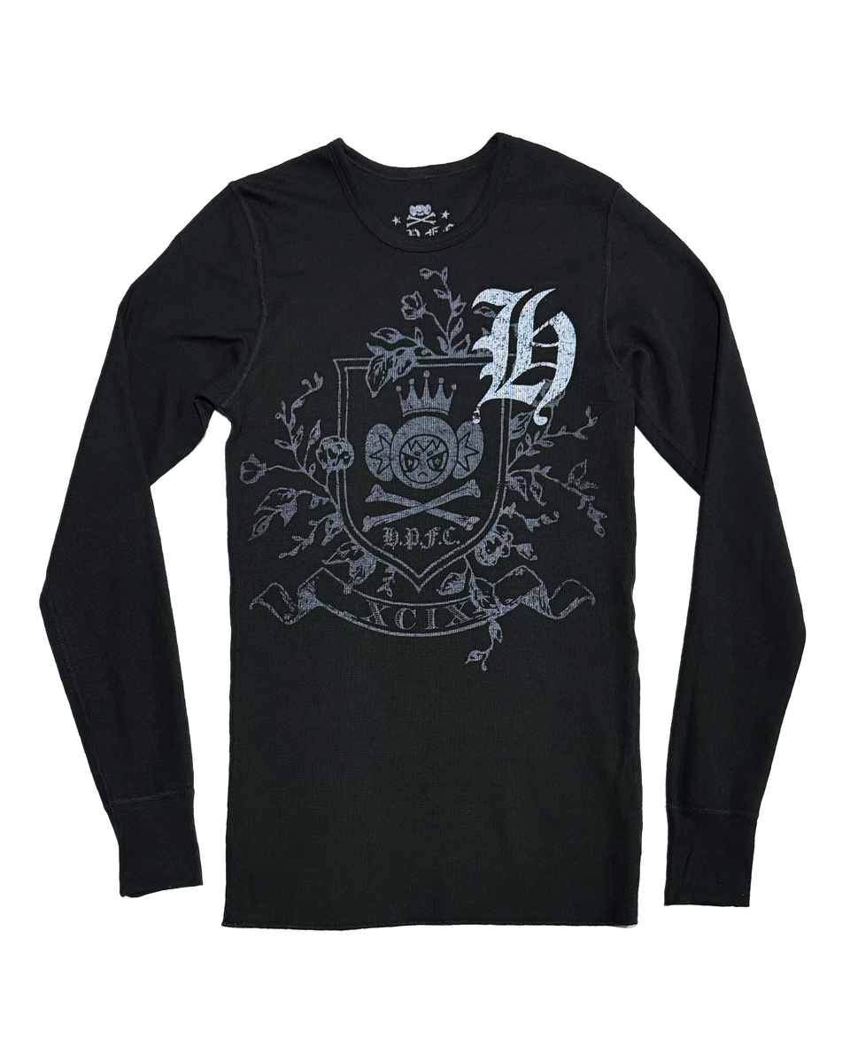 REM Rugby Thermal Long Sleeve - Black| Happy99